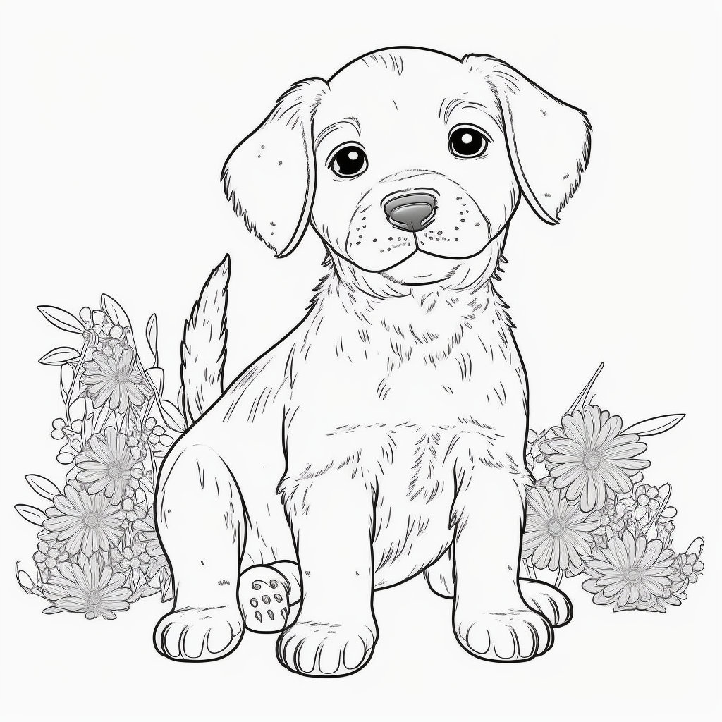 Dog Collection 30 Page Coloring Pages Printable Variety Coloring Pages ...