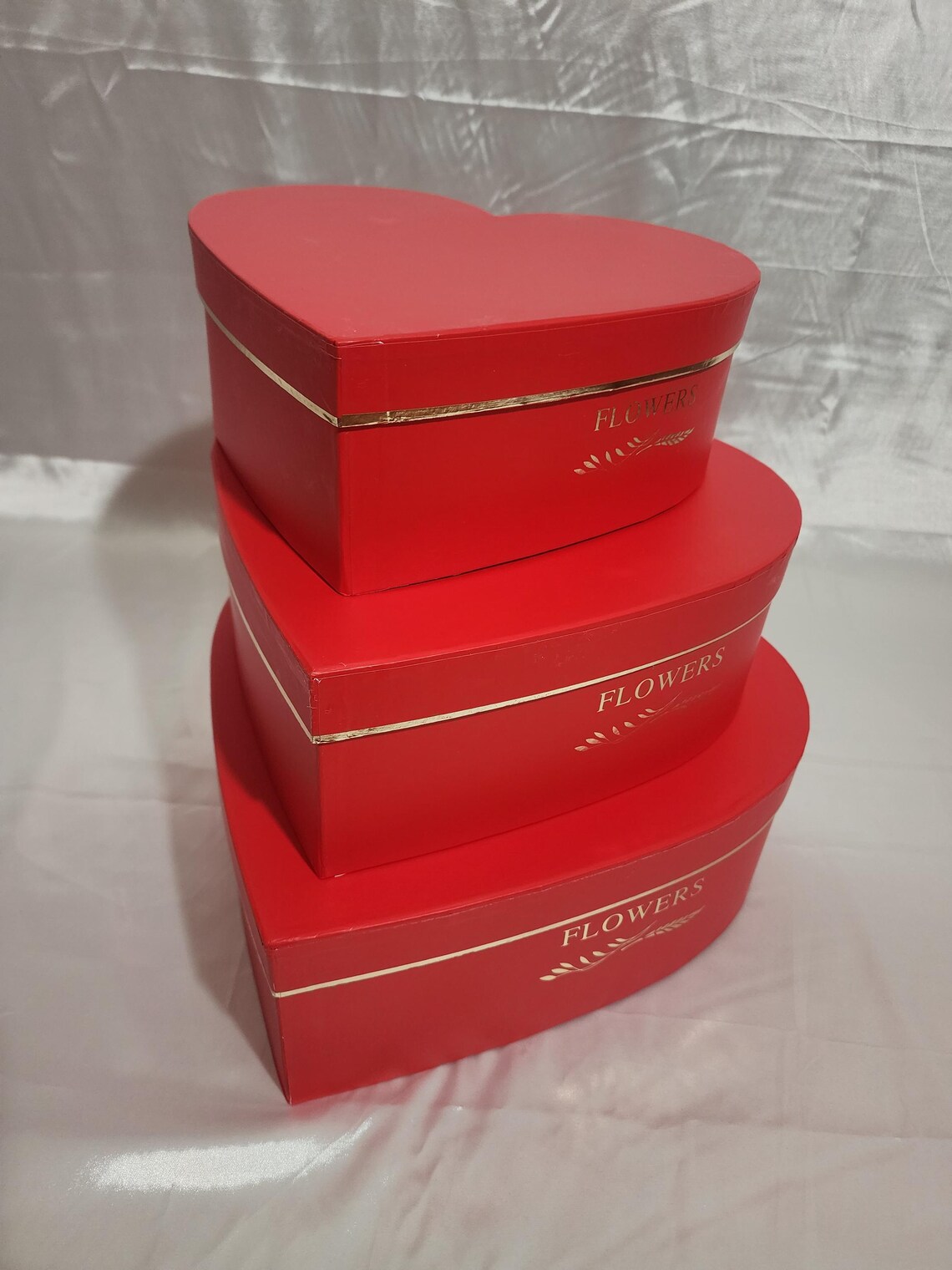 Hermosas Cajas Corazon Rojo - Etsy