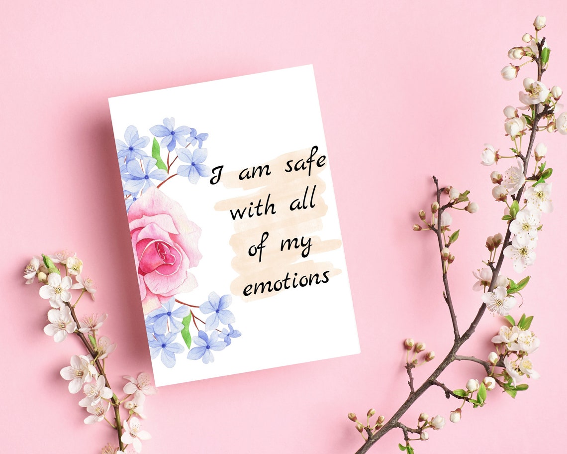 Positive Affirmations Cards, Affirmation Self Love Cards, Motivational ...