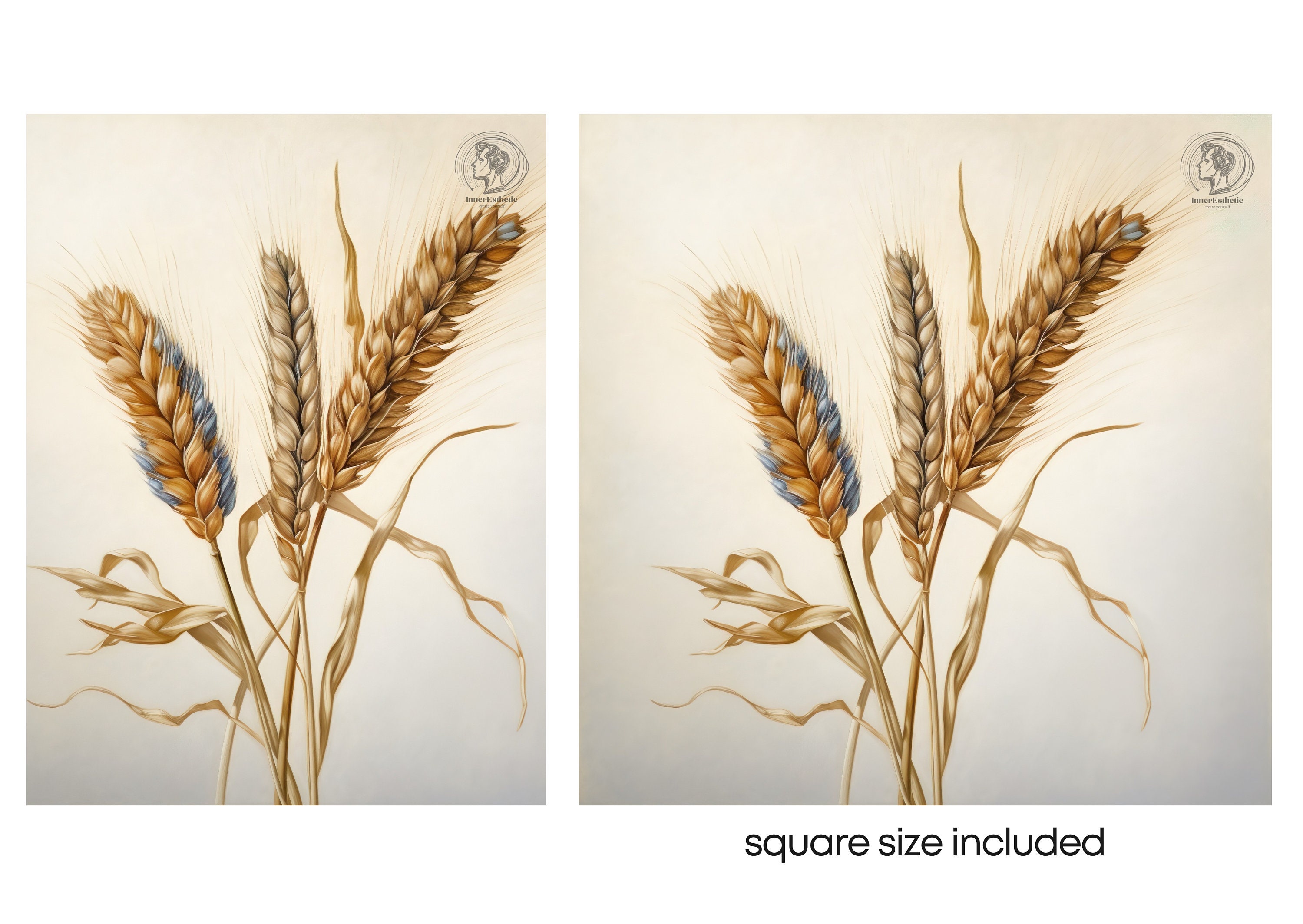 Wheat Wall Art, Farming Art, Farmhouse Decor, Wheat Print, Kitchen ...