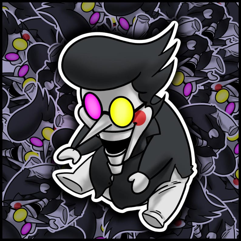 Spamton Sticker - Etsy