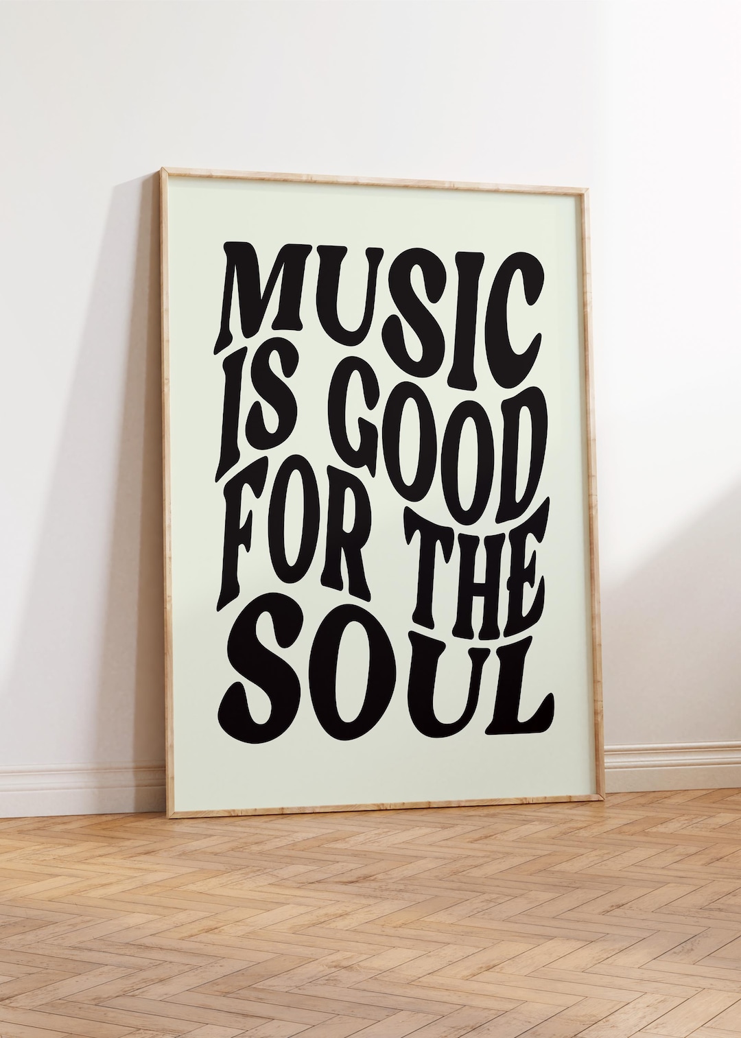 Music Print, Retro Music Wall Art, Soul Music Print, Colourful Music ...