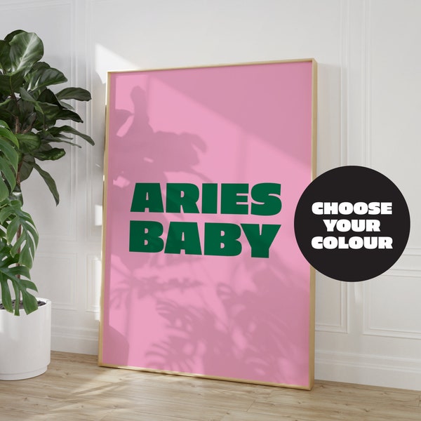 Baby Aries Wall Art - Etsy