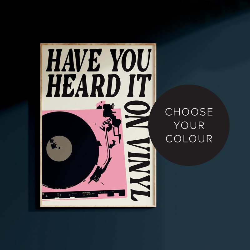 Retro Poster Print - Etsy