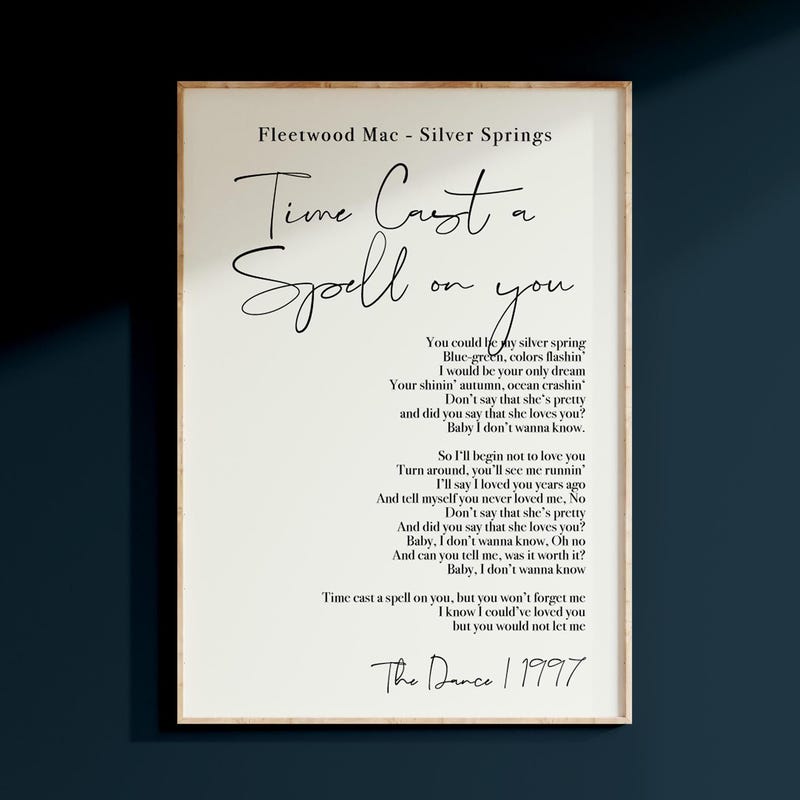 Song Lyrics Gift - 60+ Gift Ideas for 2025