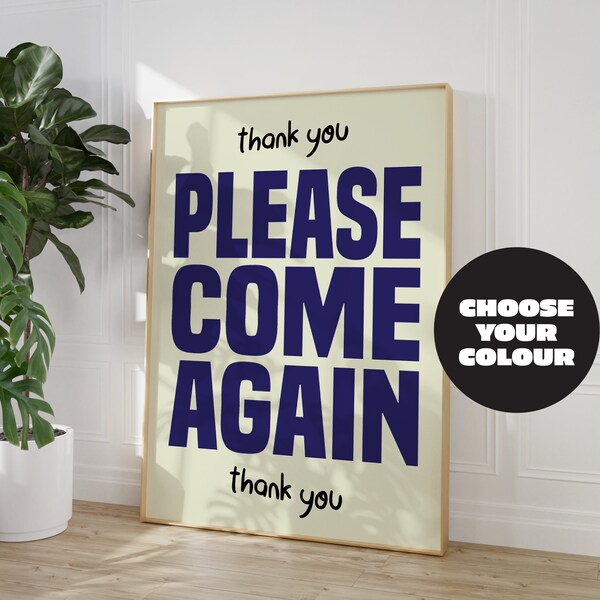 Please Come In - Etsy