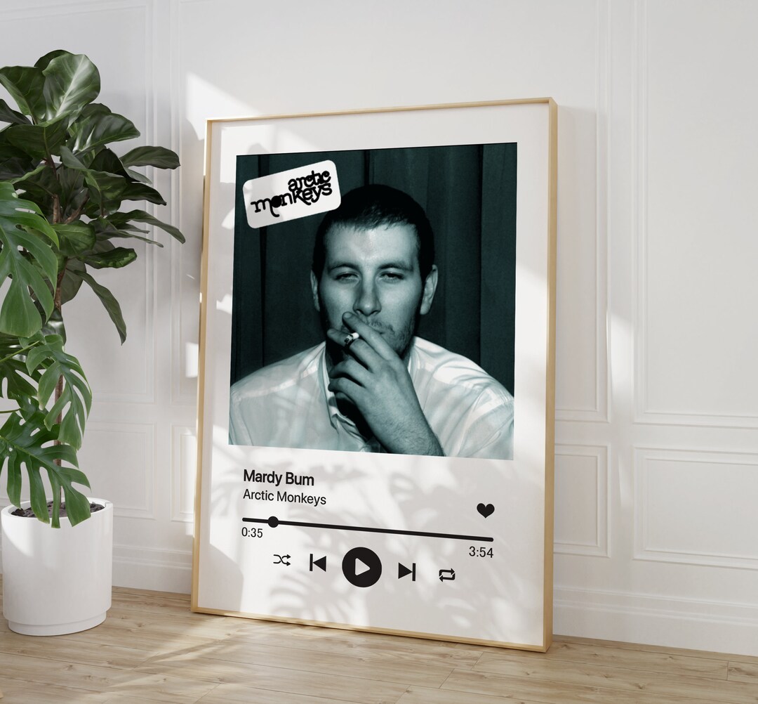 Custom Music Poster, Song Lyrics Print, Album Cover Prints, Favourite ...