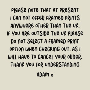 Custom Text Print Create Your Own Wall Art Your Text or Quote Here ...