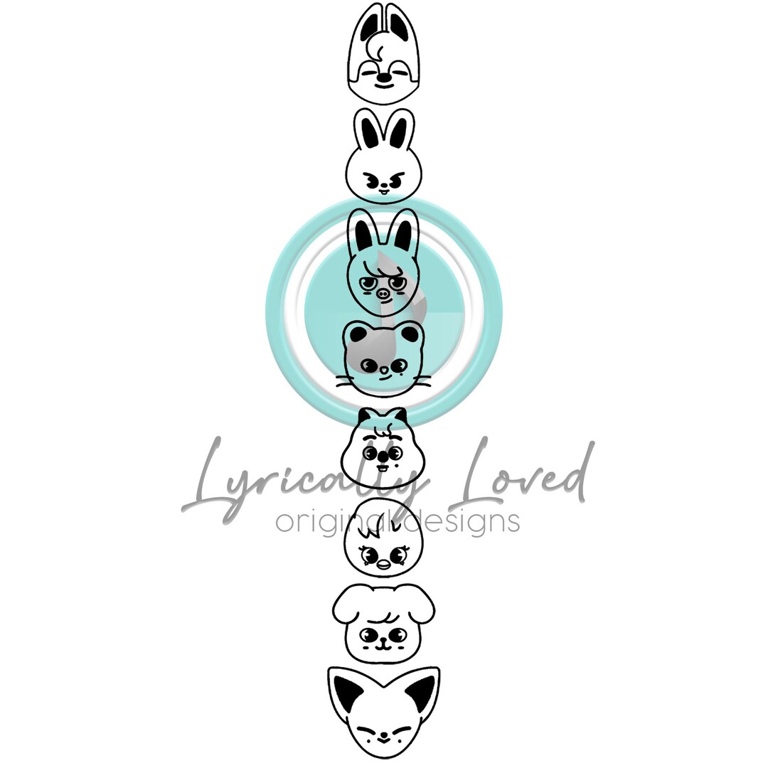 SKZOO LINEUP [vertical] - Etsy