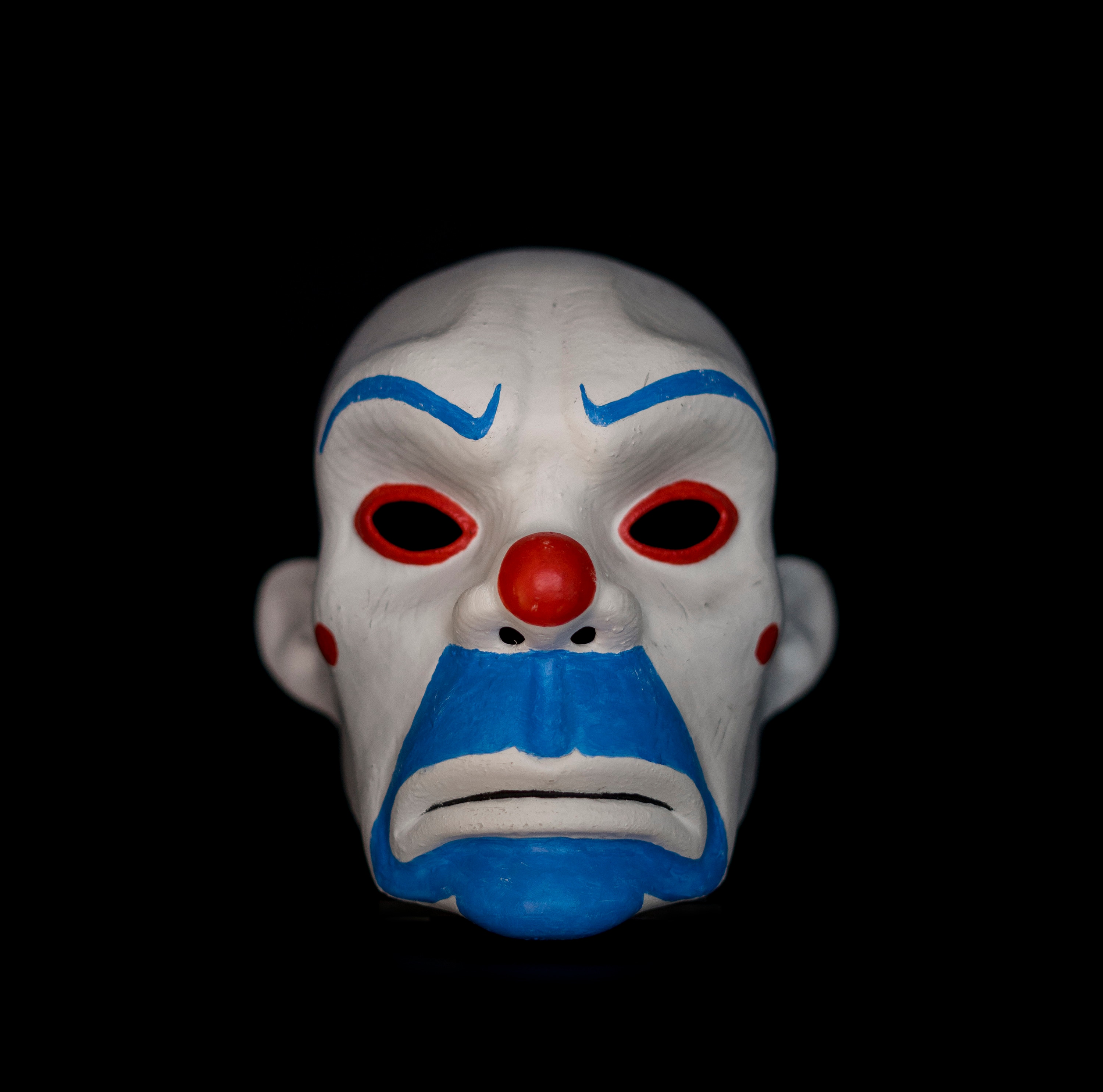 Joker Bank Robber Bozo Mask the Dark Knight 3D Printed Prop Replica - Etsy