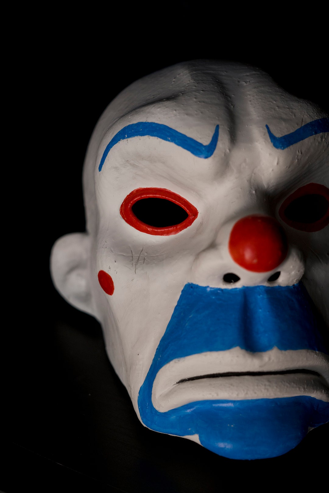 Joker Bank Robber Bozo Mask the Dark Knight 3D Printed Prop Replica - Etsy
