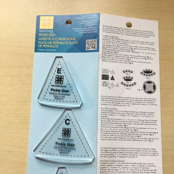 Pickle Dish Quilt Pattern - Etsy