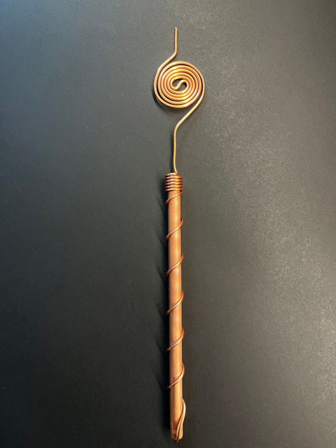 Single Tesla's Resonance Copper Spiral 369 Electroculture Antenna Boost ...