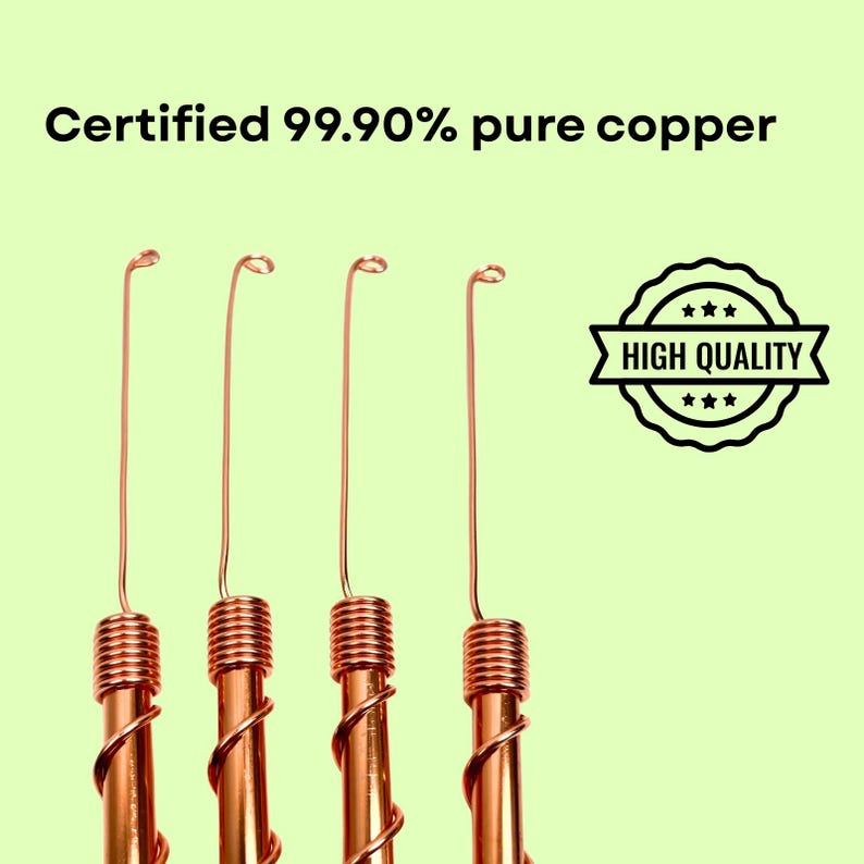 Tesla 369 & Classical Copper Electroculture Antennas (8-pack) – Mixed ...
