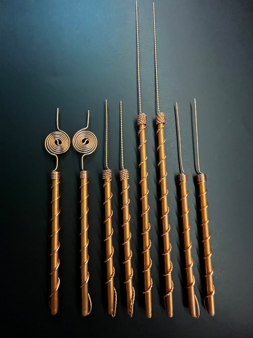 Exotic Copper Electroculture Antennas (8-pack) – Tesla 369 Tensor Weave ...