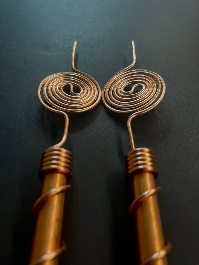 Exotic Copper Electroculture Antennas (8-pack) – Tesla 369 Tensor Weave ...