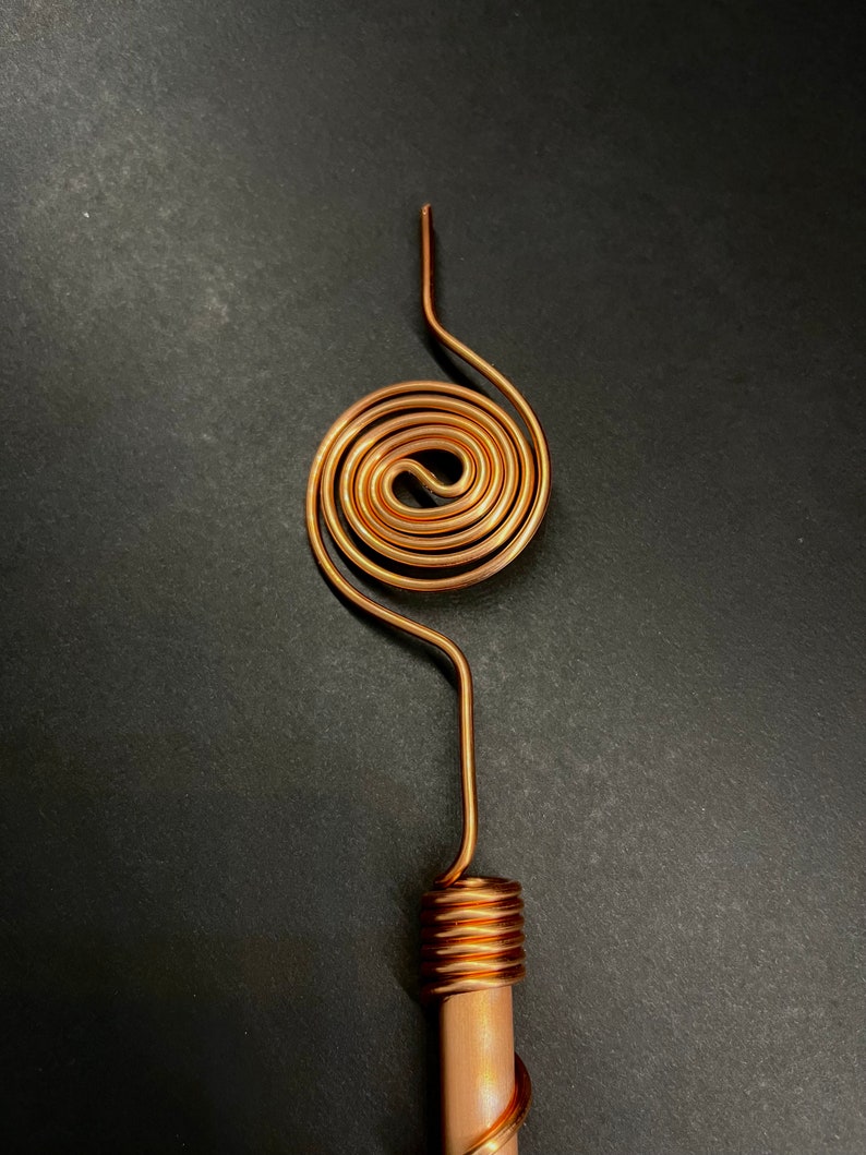 Single Tesla's Resonance Copper Spiral 369 Electroculture Antenna Boost ...