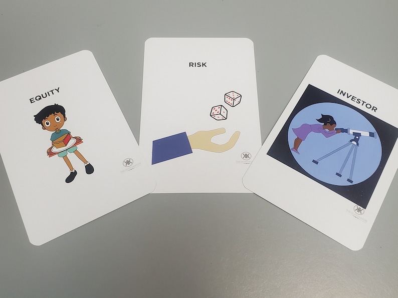 PRINTABLE Financial Literacy Flash Cards for Kids - Etsy