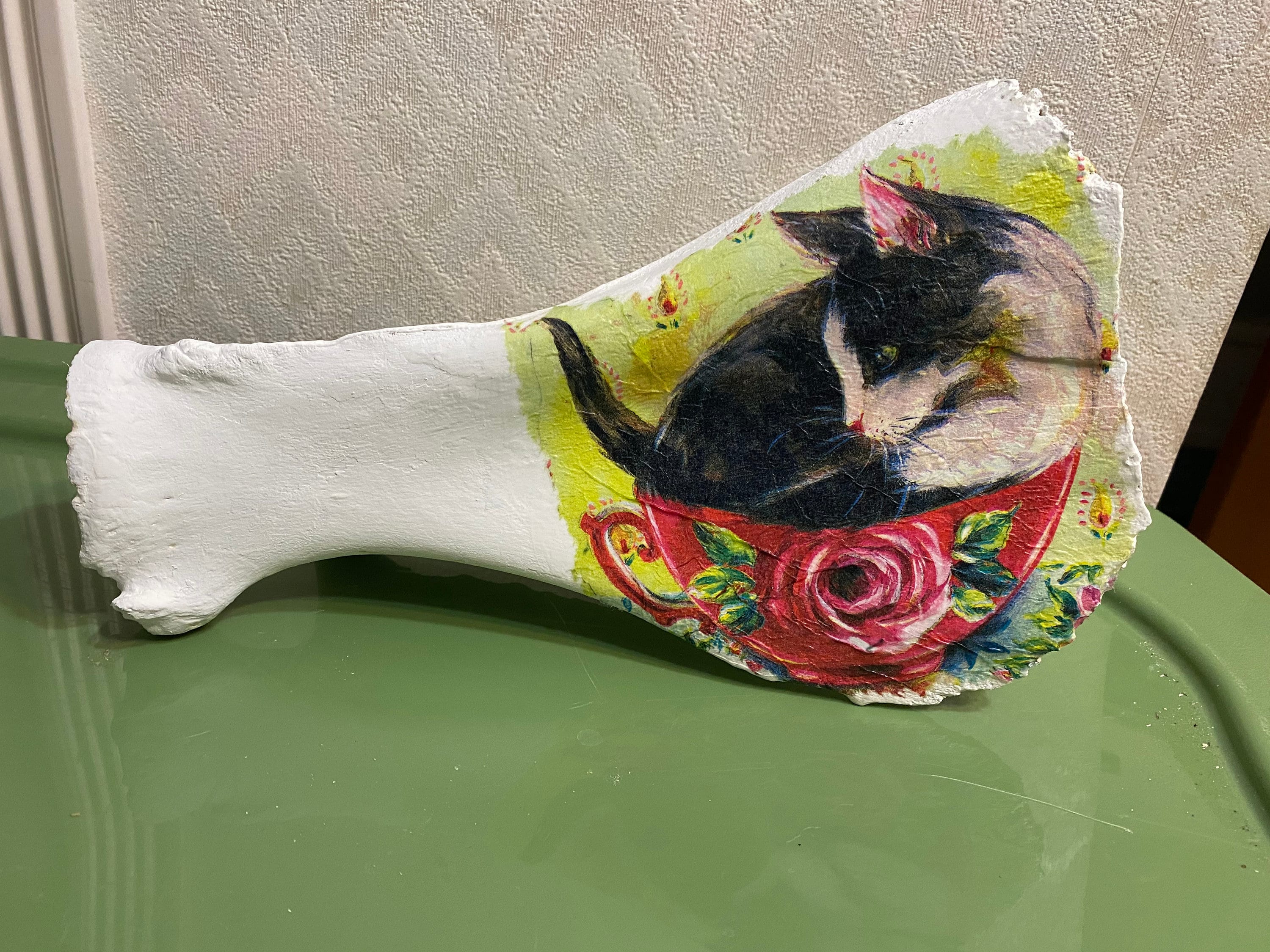 Cow Scapula Cat Print - Etsy