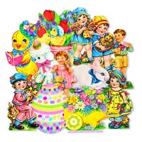 EASTER CHICK Collage Digital Images -printable Download File- - Etsy