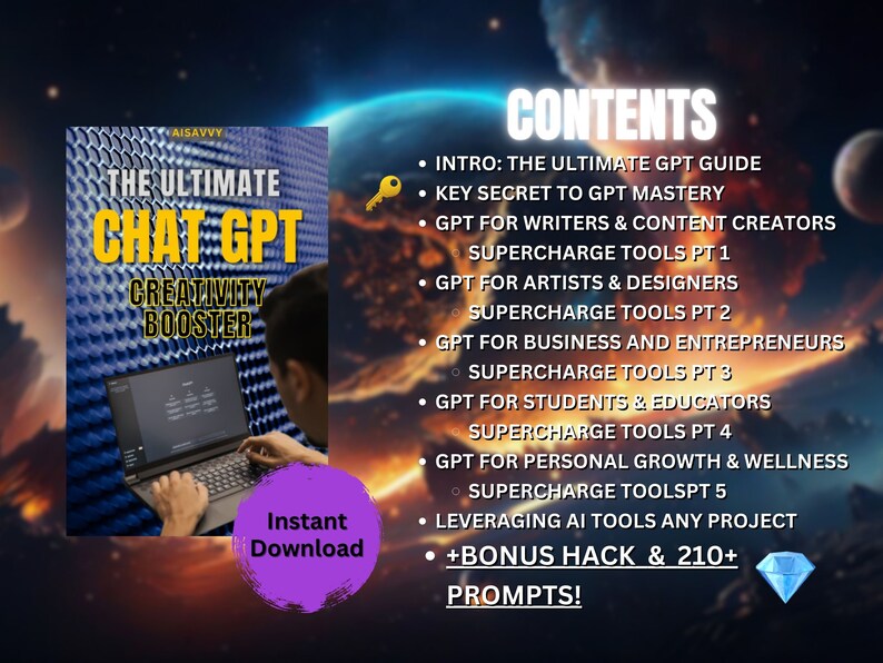 Ultimate Chatgpt Creativity Booster Ebook | Transform Projects W/ AI ...