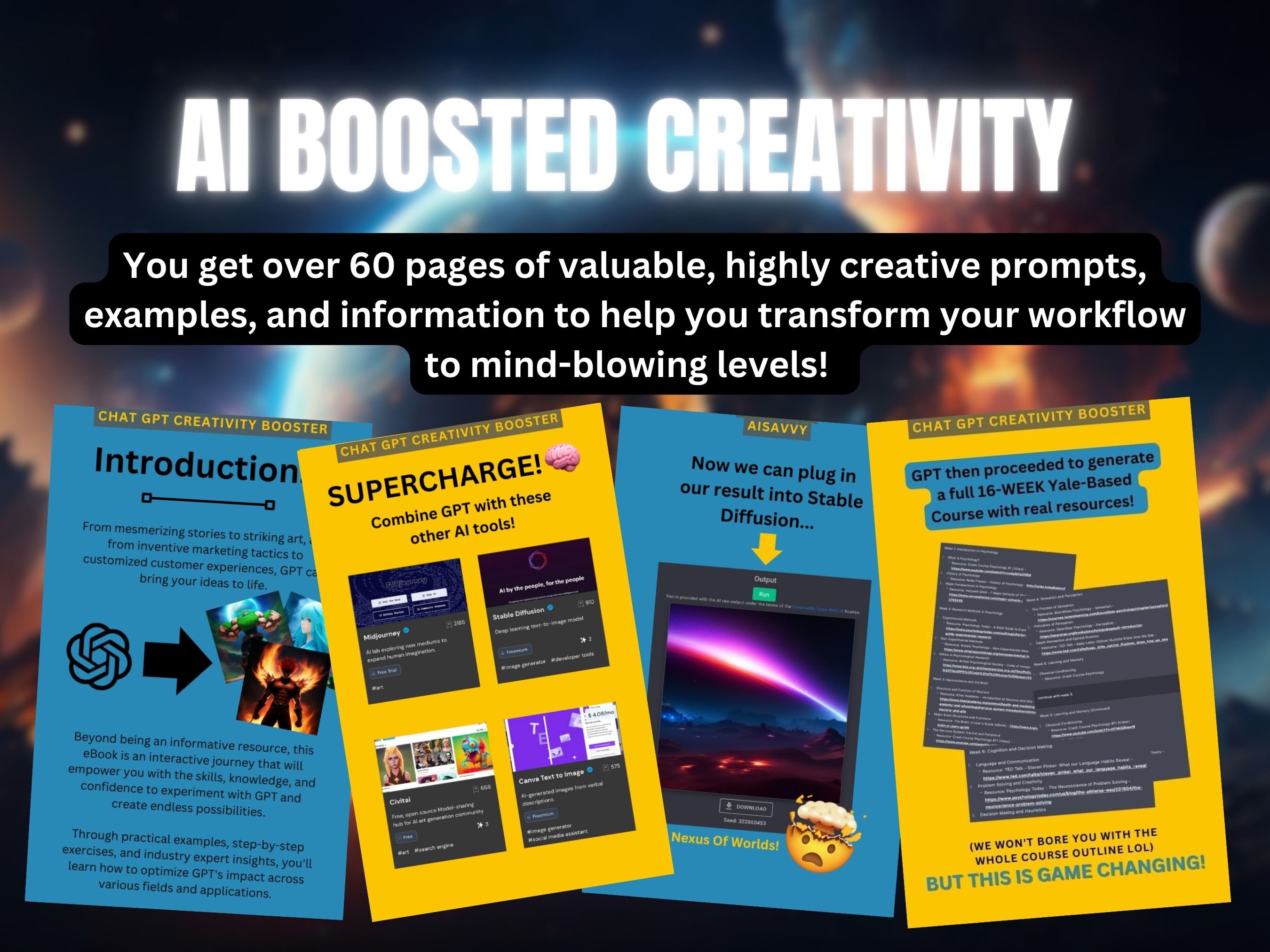 Ultimate Chatgpt Creativity Booster Ebook | Transform Projects W/ AI ...