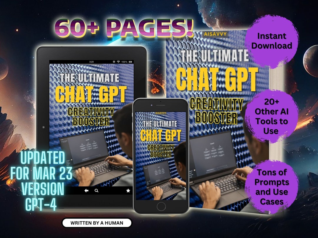 Ultimate Chatgpt Creativity Booster Ebook | Transform Projects W/ AI ...