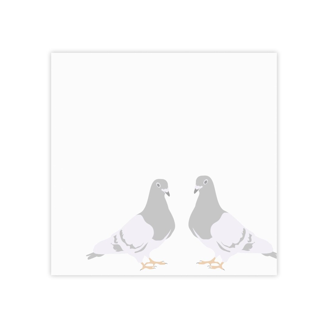 Pigeon Post-it® Note Pads - Etsy UK