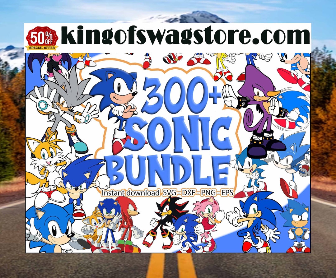 Mega Sonic the Hedgehog Sonic the Hedgehog SVG Sonic Svg - Etsy