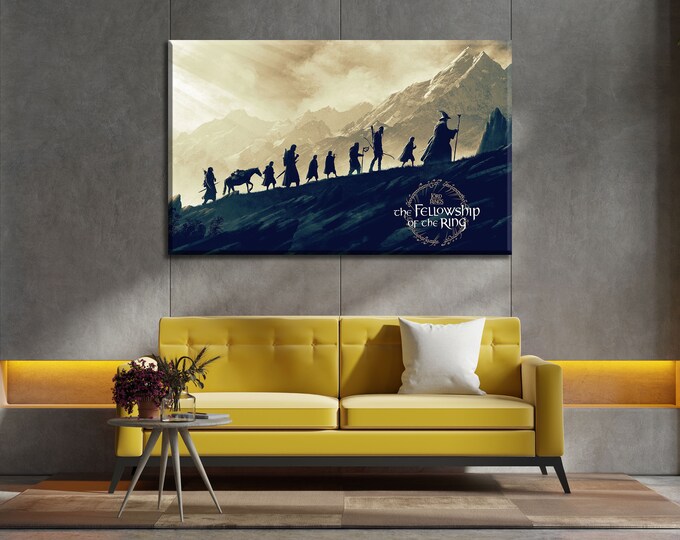 1992 Rivendell Poster, by John Howe, J.R.R. Tolkien, Lord of the Rings ...