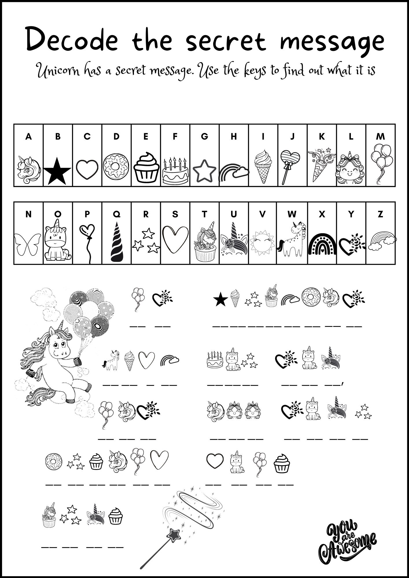 Printable Busy Book Unicorn Birthday Activity Book - Etsy