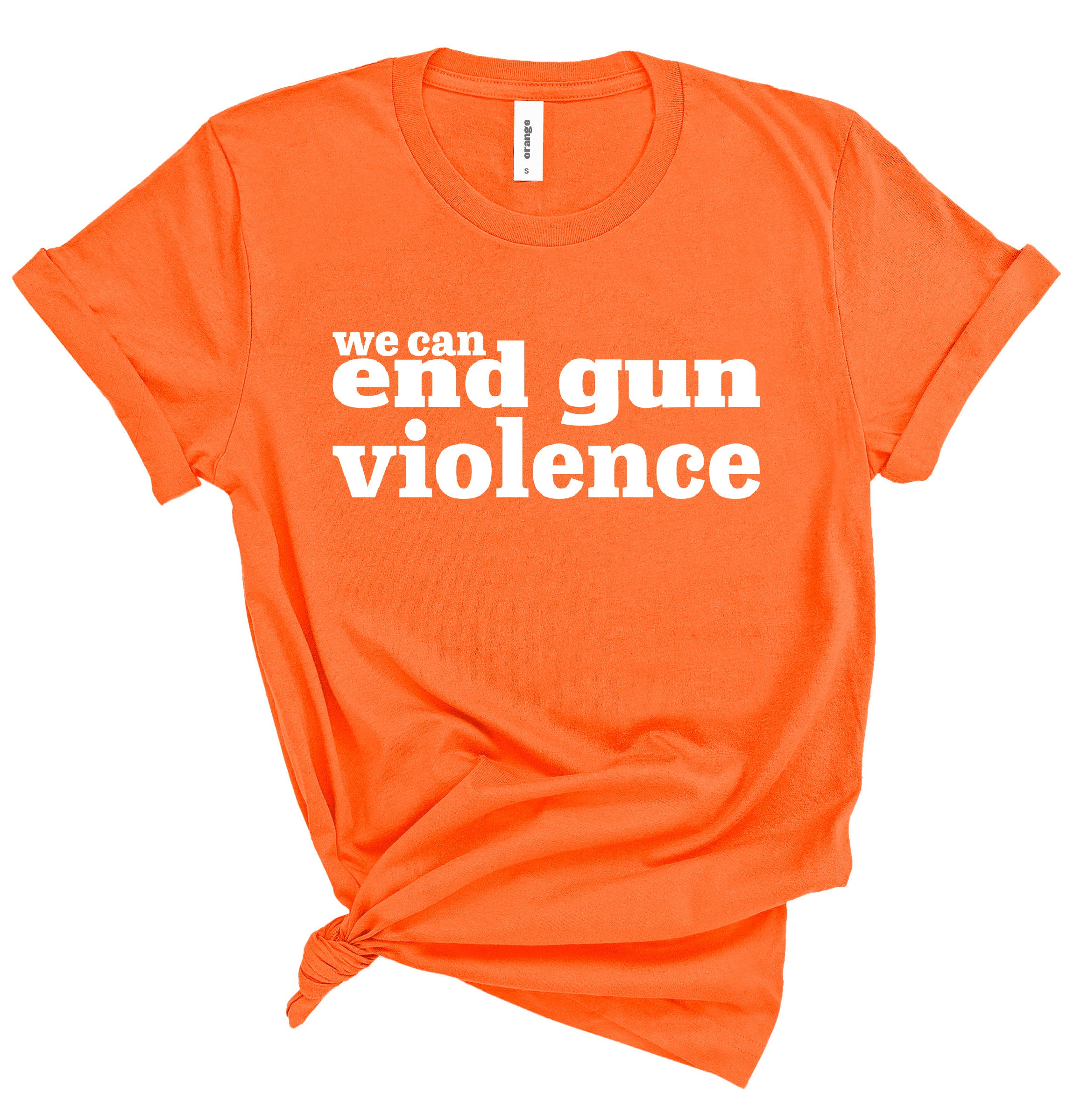We Can End Gun Violence Shirt, Wear Anti Gun Shirt, Gun Reform T Shirt ...