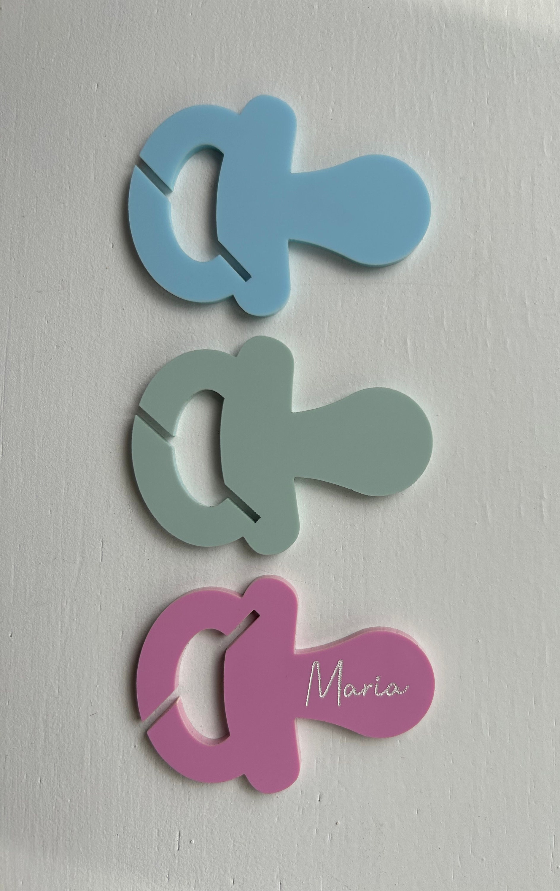 Personalized Baby Shower Drink Tag • Baby Pacifier Name Tag • Baby ...