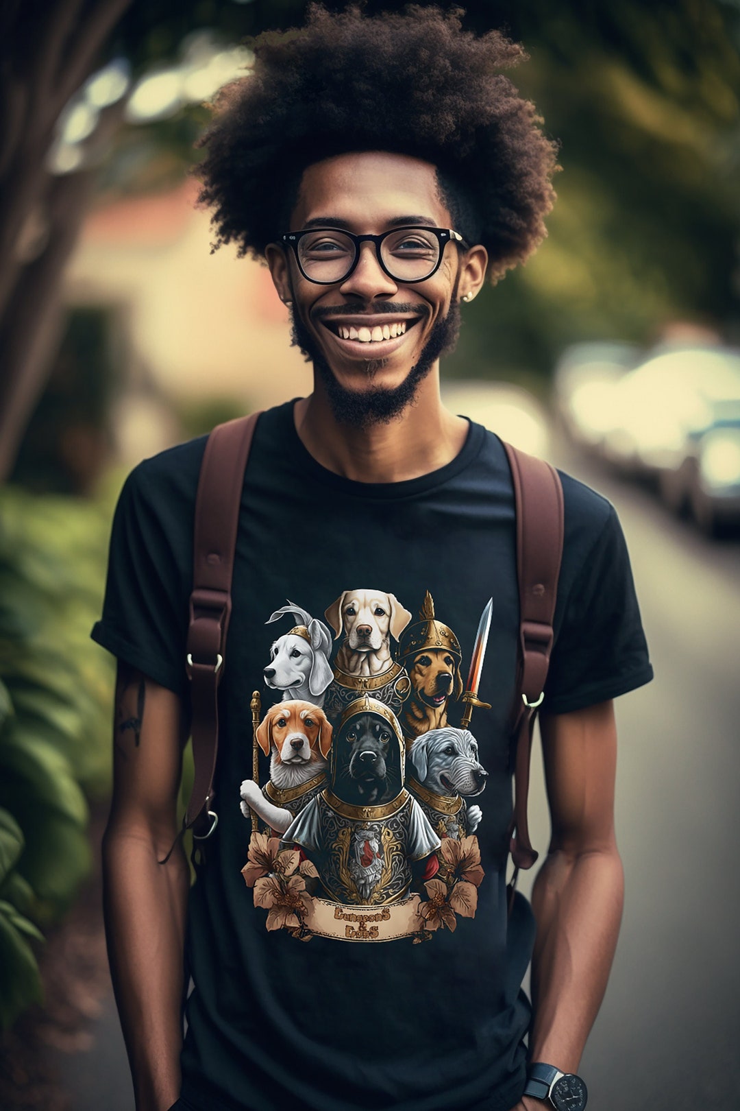 Dungeons & Dogs Nerdy T-shirt - Etsy