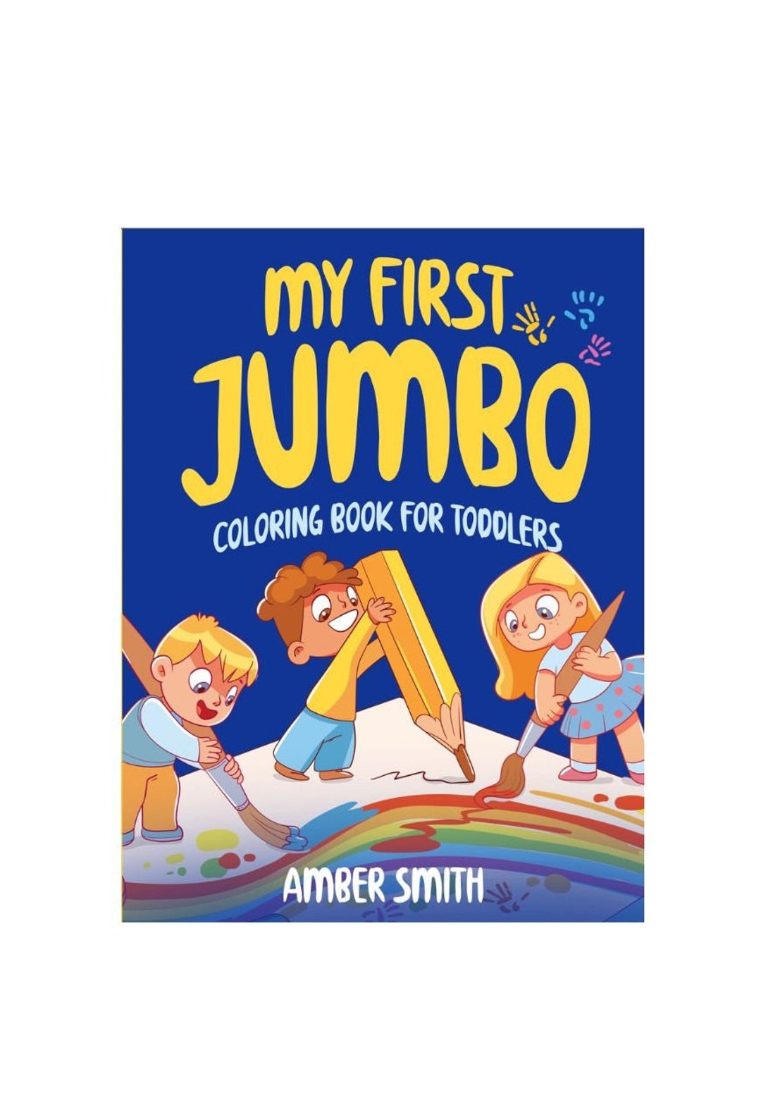 My First Jumbo Coloring Book for Toddlers - Digital Download - Etsy