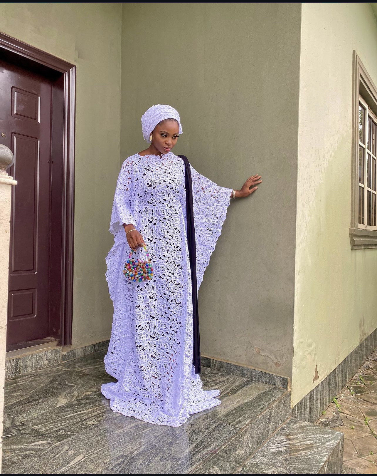Boubou Gown , African Lace Dresses, African Party Lace Dress , Women ...