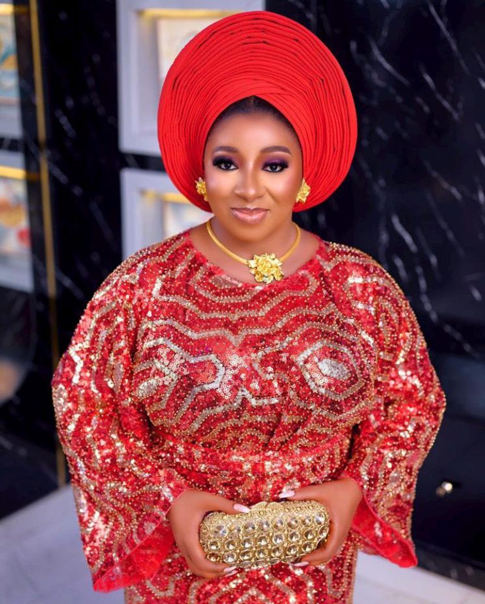 Iro and Buba Lace, Elegant African Iro and Buba Lace , Women Fashion ...