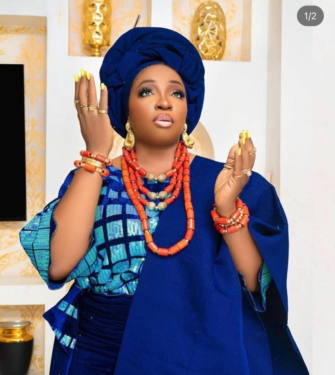 African Iro and Buba , Elegant Iro and Buba Wear ,african Women ...
