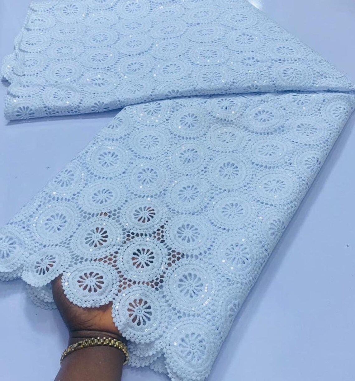 Iro and Buba , White Lace Wrapper and Blouse , African Women Clothing ...