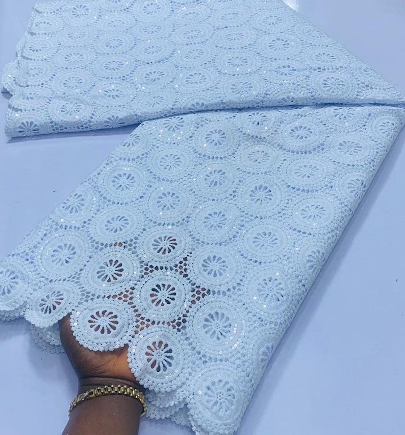 Iro and Buba , White Lace Wrapper and Blouse , African Women Clothing ...