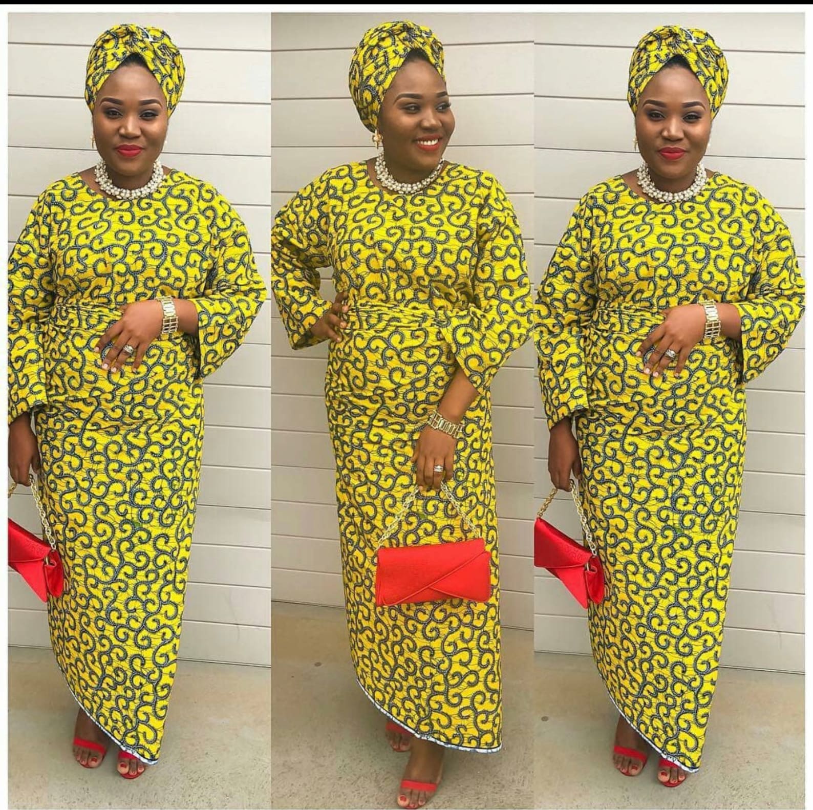 Iro and Buba , Ankara Wrapper and Blouse, African Women Fashion Iro and ...