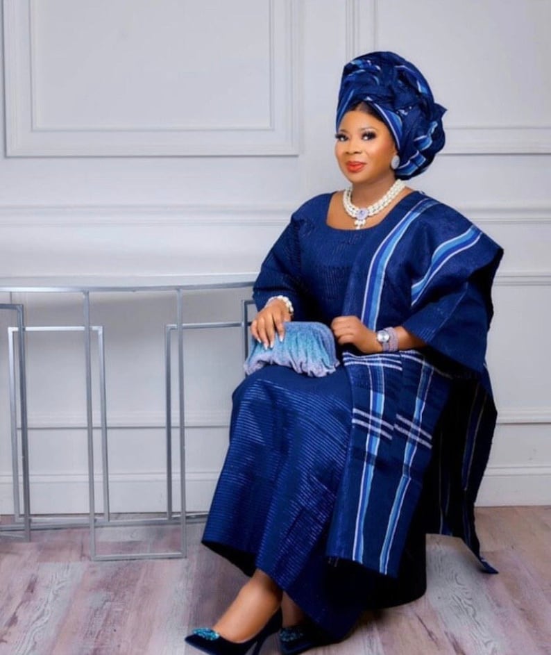 Aso Oke Outfit , Iro and Buba Aso Oke for Women, African Women ...