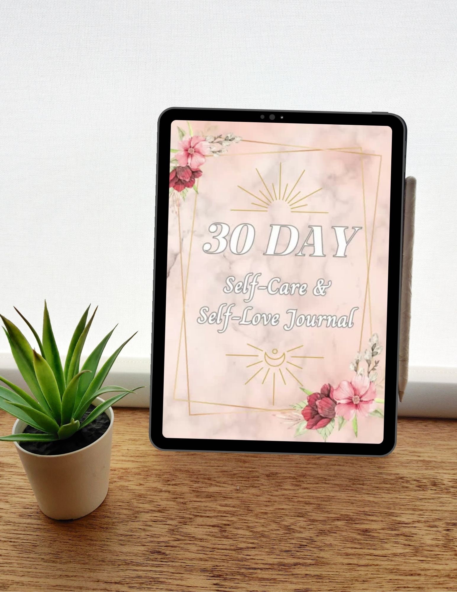 Daily Digital Journal 30 Day Self-care & Self-love Journal With ...