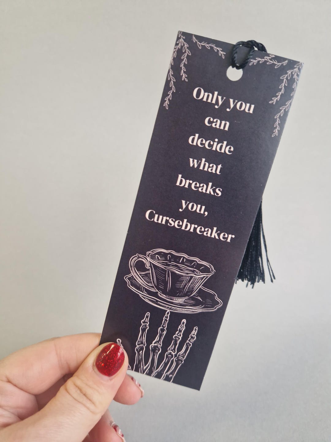 ACOTAR Suriel Inspired Bookmark | Spill the Tea | Cursebreaker | Feyre ...