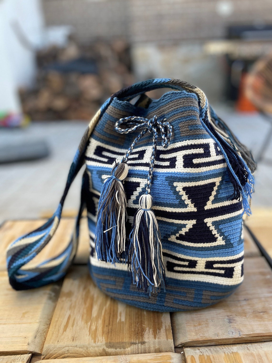 Hand-woven "shigra" Bag. SEA Model. - Etsy