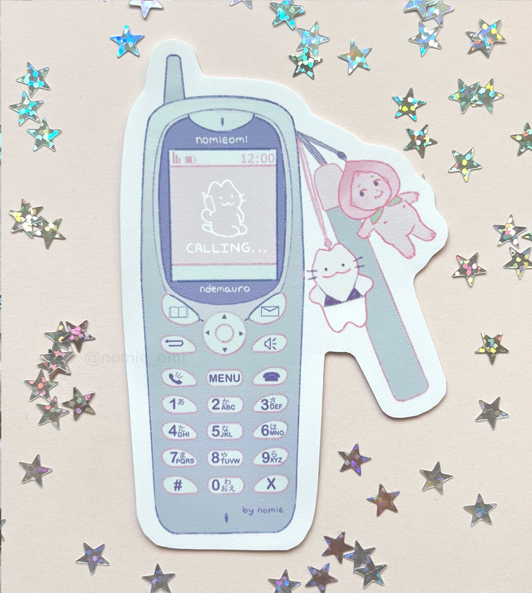 Y2k Nokia Vinyl Sticker - Etsy