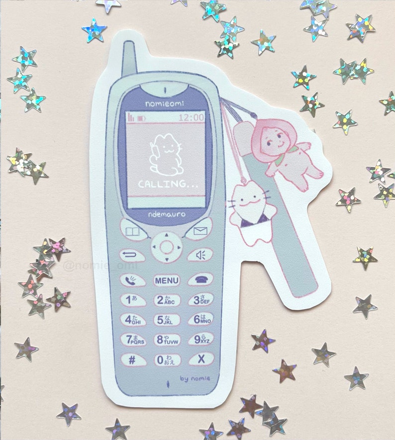 Y2k Nokia Vinyl Sticker - Etsy