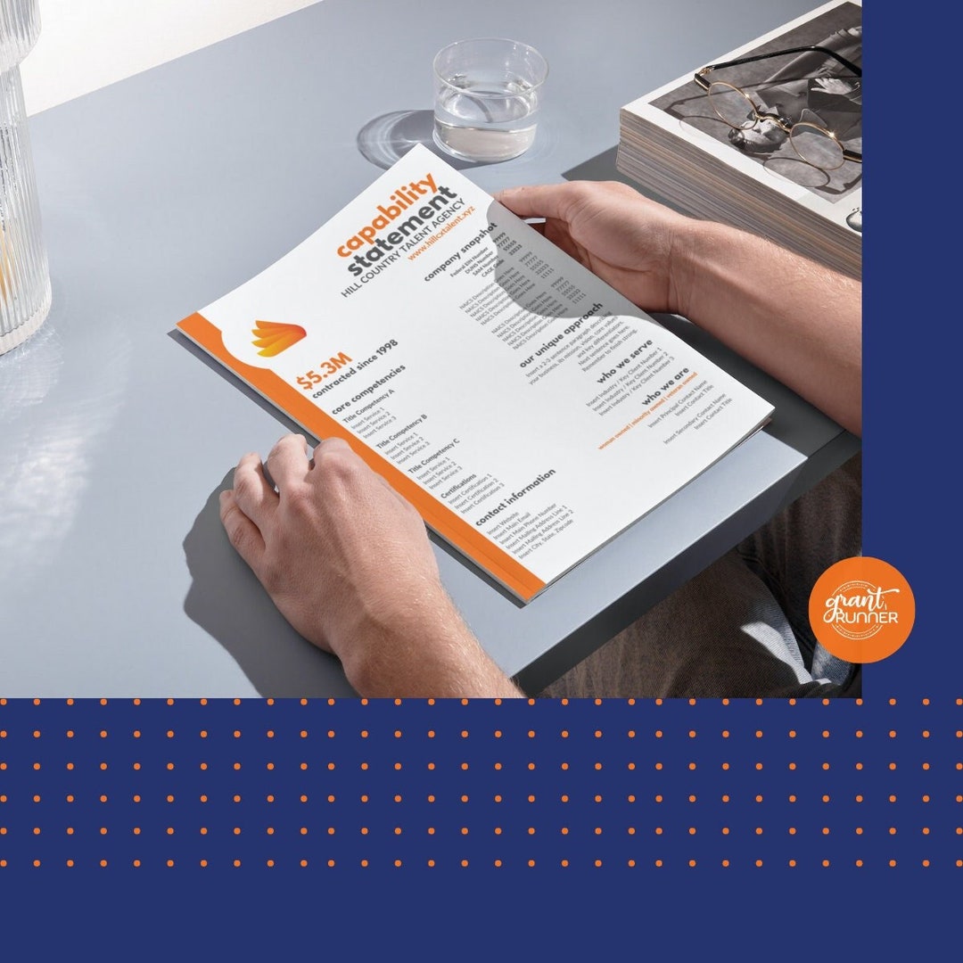Capability Statement Template | Consulting Intake Form | Printable ...