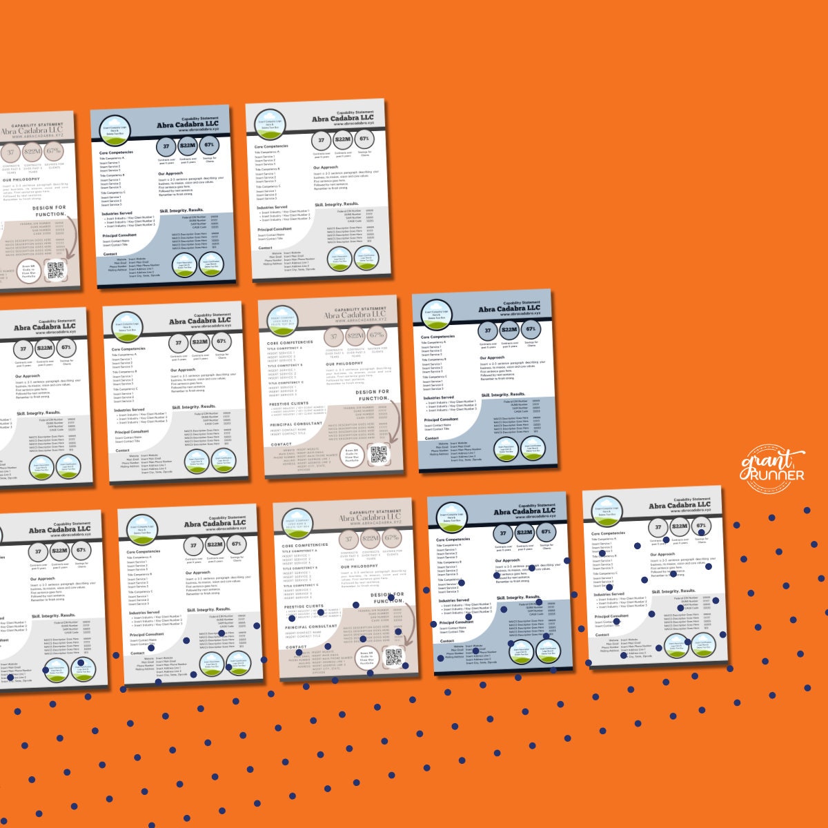 Consulting Intake Form Classic Capability Statement Template ...