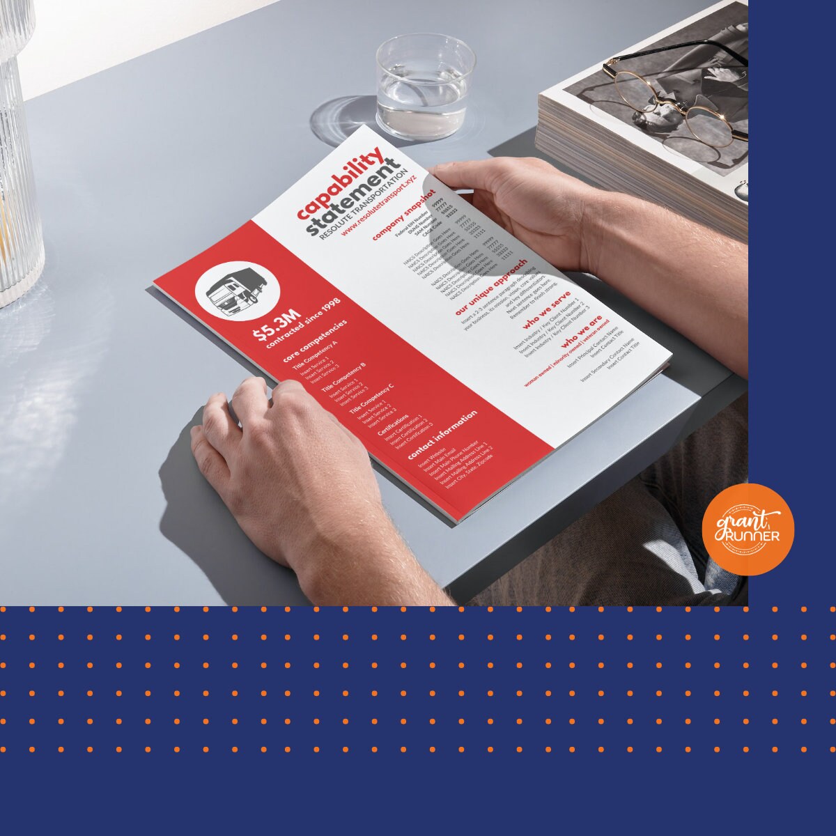 Consulting Intake Form | Logistics Capability Statement Template ...